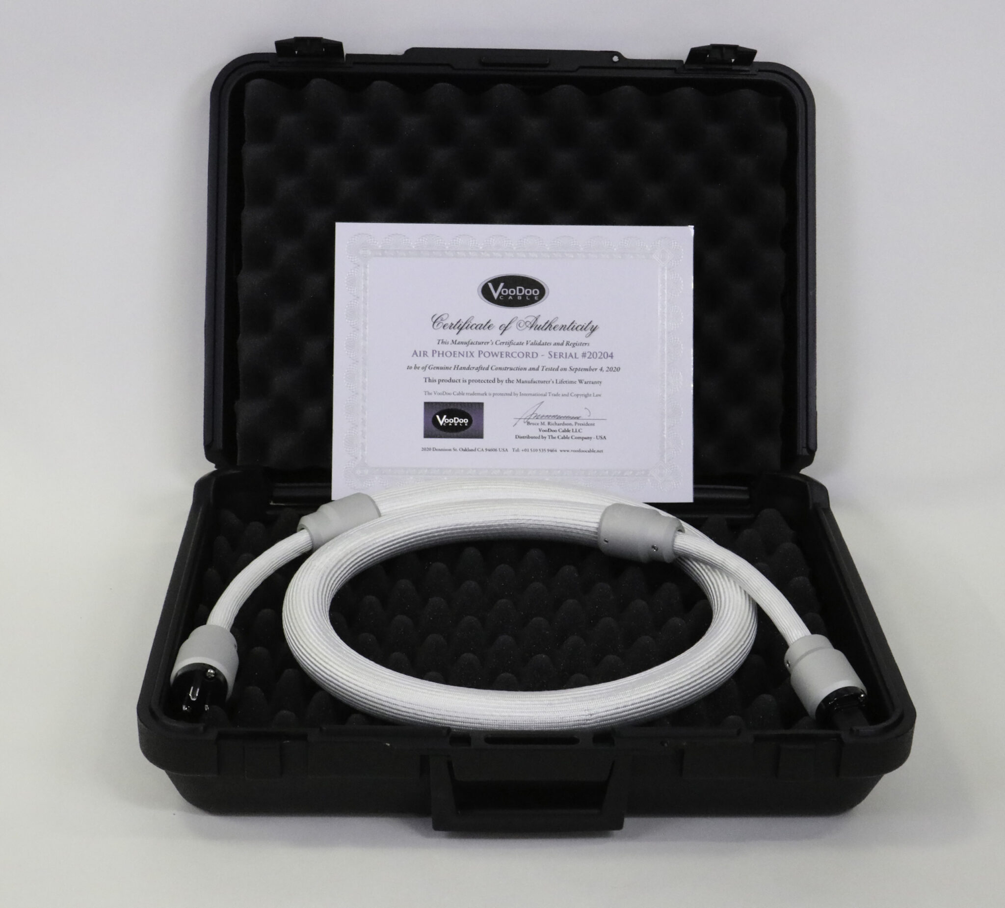 VOODOO CABLE AIR PHOENIX POWERCORD - Sound Gallery