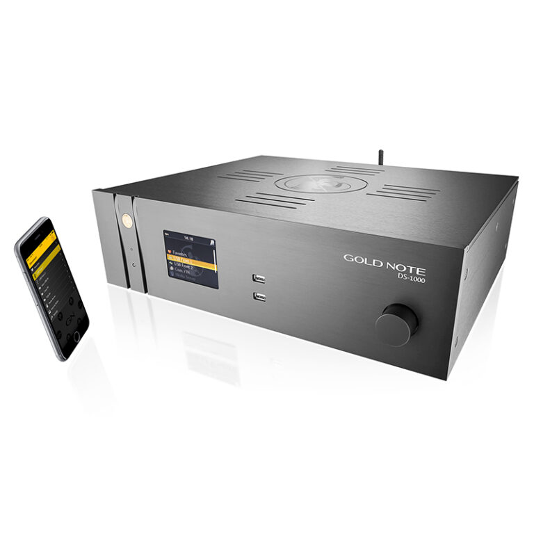 GOLD NOTE DS-1000 EVO LINE DAC STREAMER - Sound Gallery